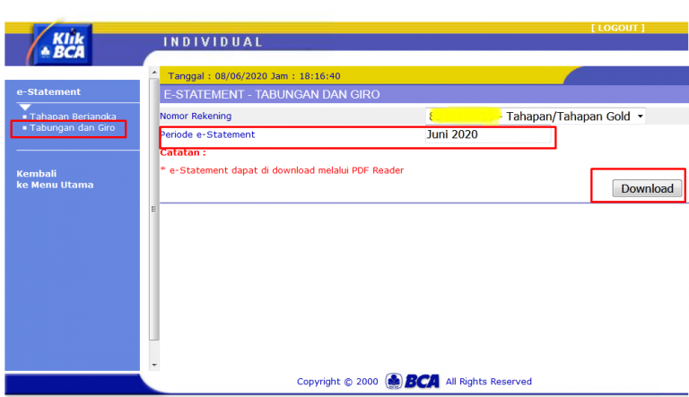 3 Cara Print Mutasi Rekening BCA dan 5 Arti Istilahnya!! – Mutaeasy
